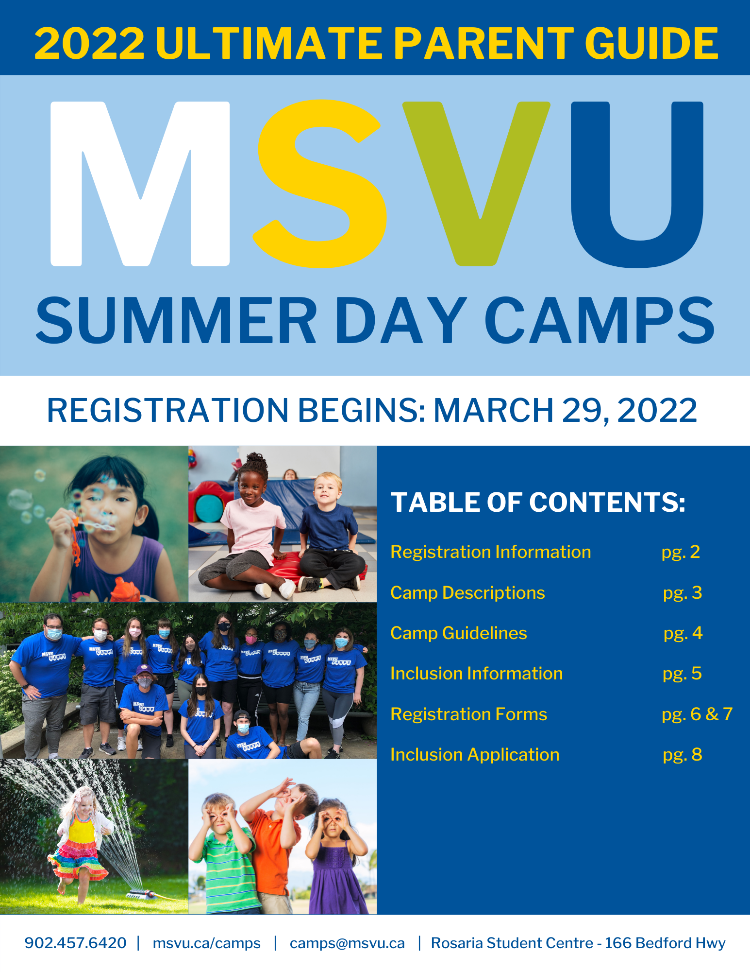 Summer Day Camps for Kids | Halifax, Nova Scotia | One Week Camps