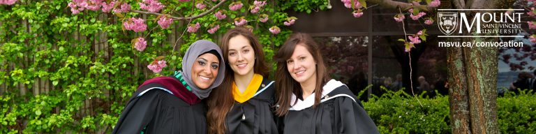 Convocation | Graduation Ceremonies | Mount Saint Vincent University