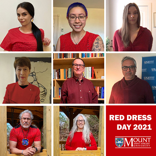 Red Dress Day 2021 – Mount Saint Vincent University