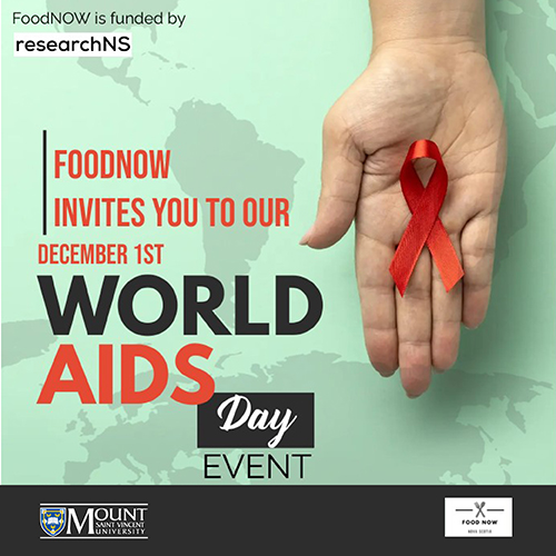 FoodNOW to Host World AIDS Day Event at MSVU – Mount Saint Vincent ...